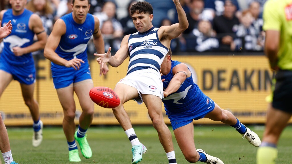 Stengle slips them with a slick step and snaps truly