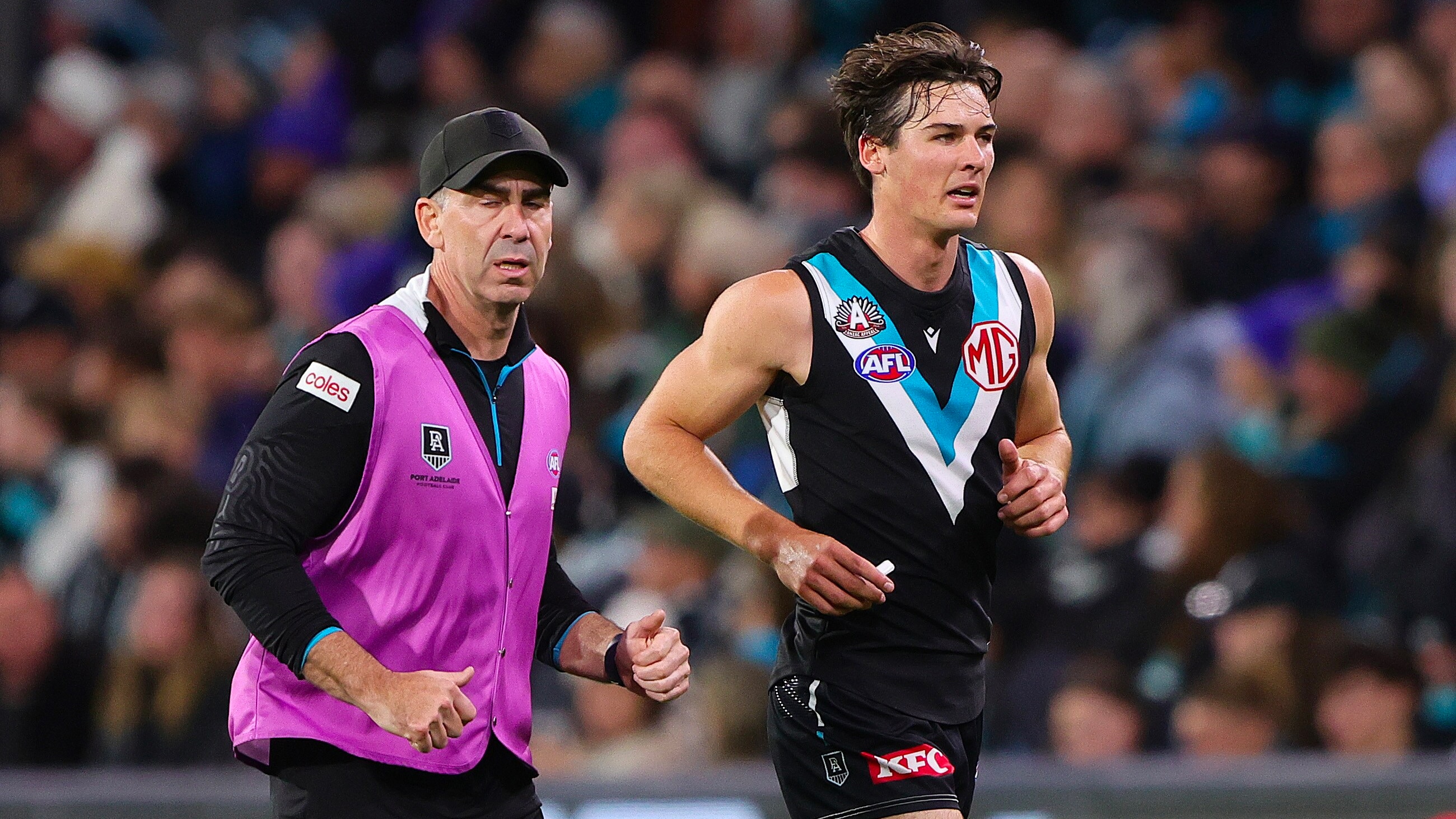 Port taking 'normal risk' with Rozee's speedy return