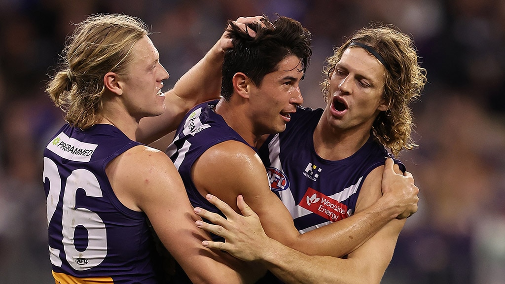 High on Fyfe: Superstar winds back clock as Freo sinks Dogs