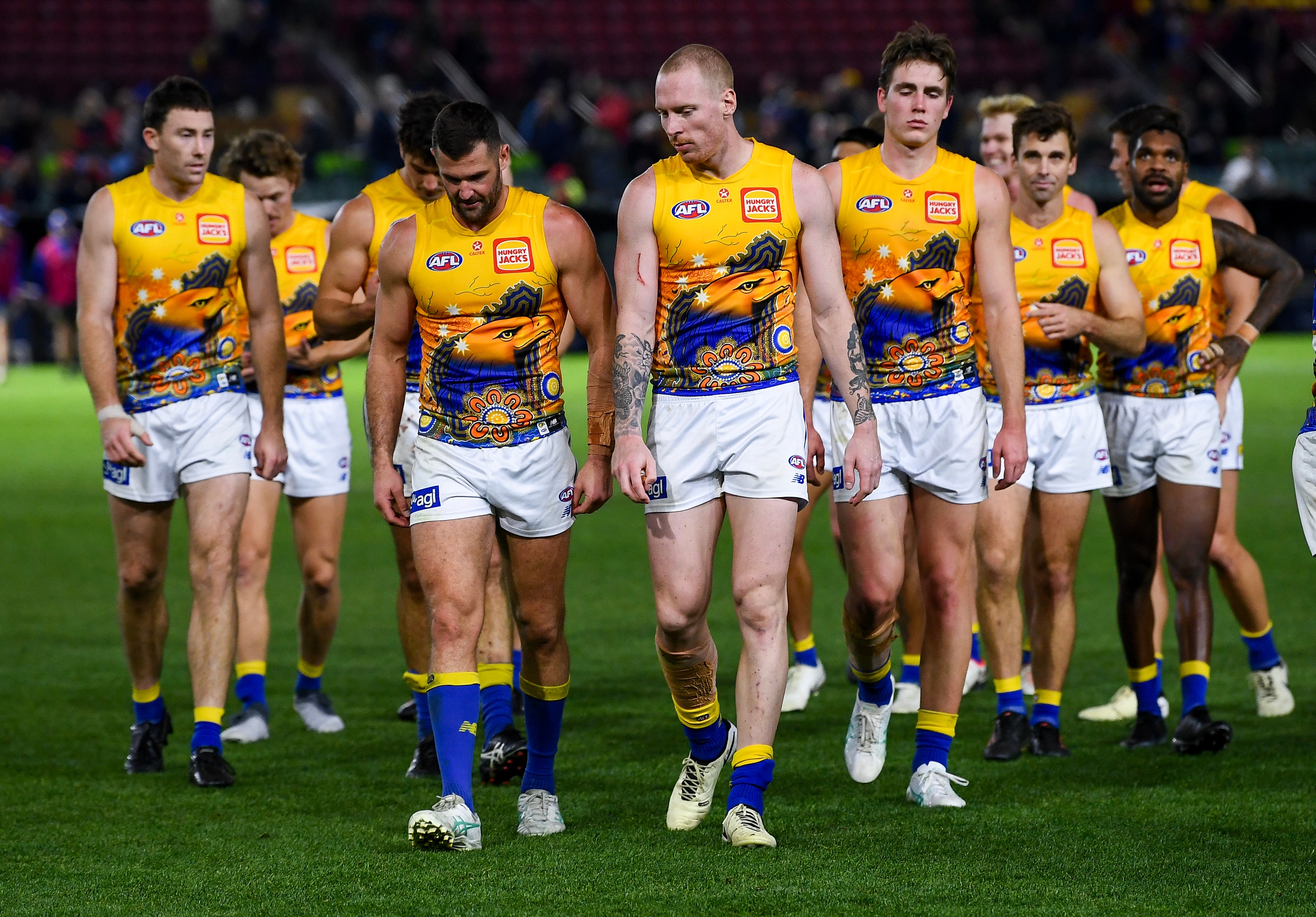 Contest, pressure, front-half footy: Why Eagles can't win away