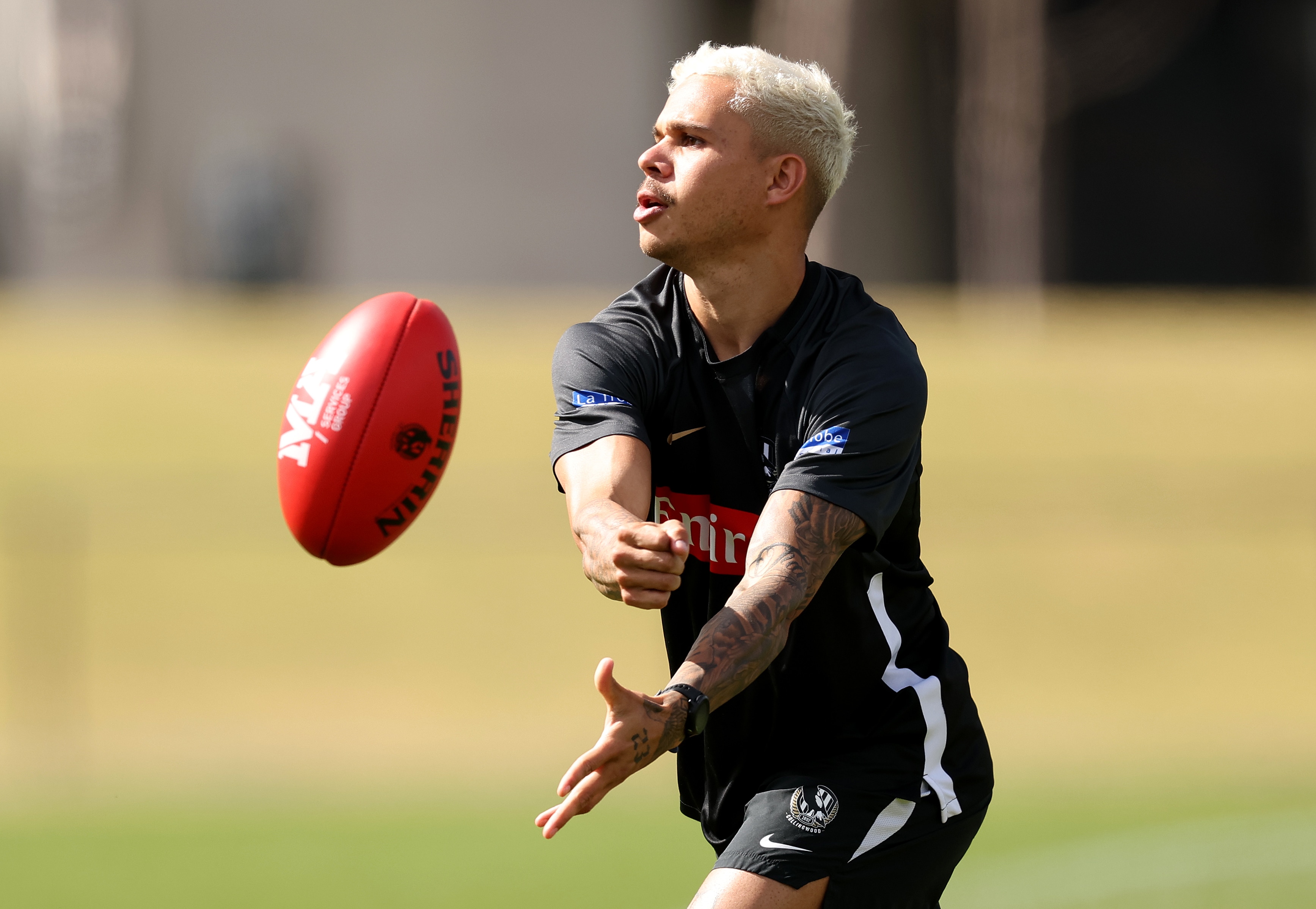 Pies confident star OK to play after training incident