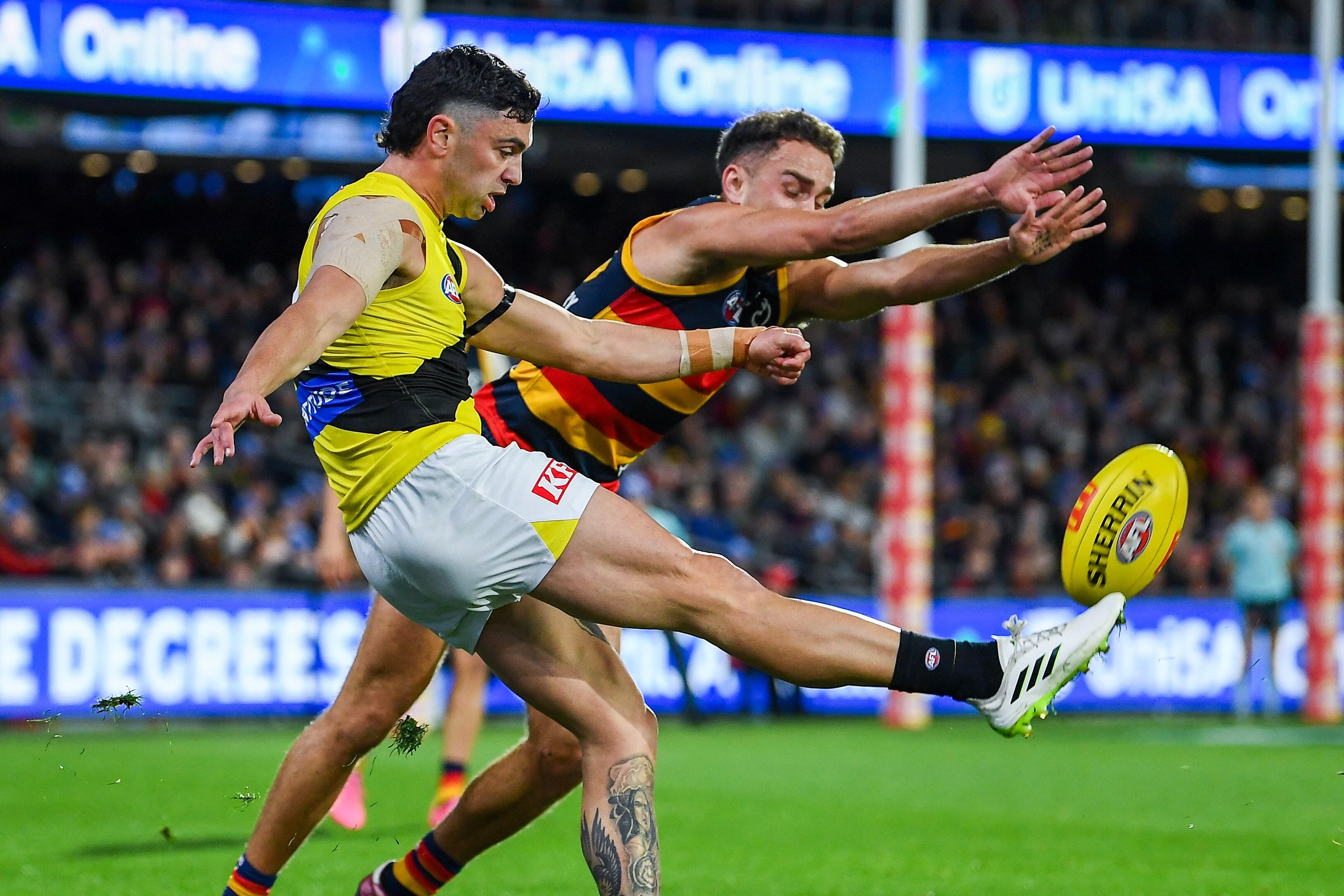 LISTEN: Tiger Tim stamps his authority, Crows 'all at sea'