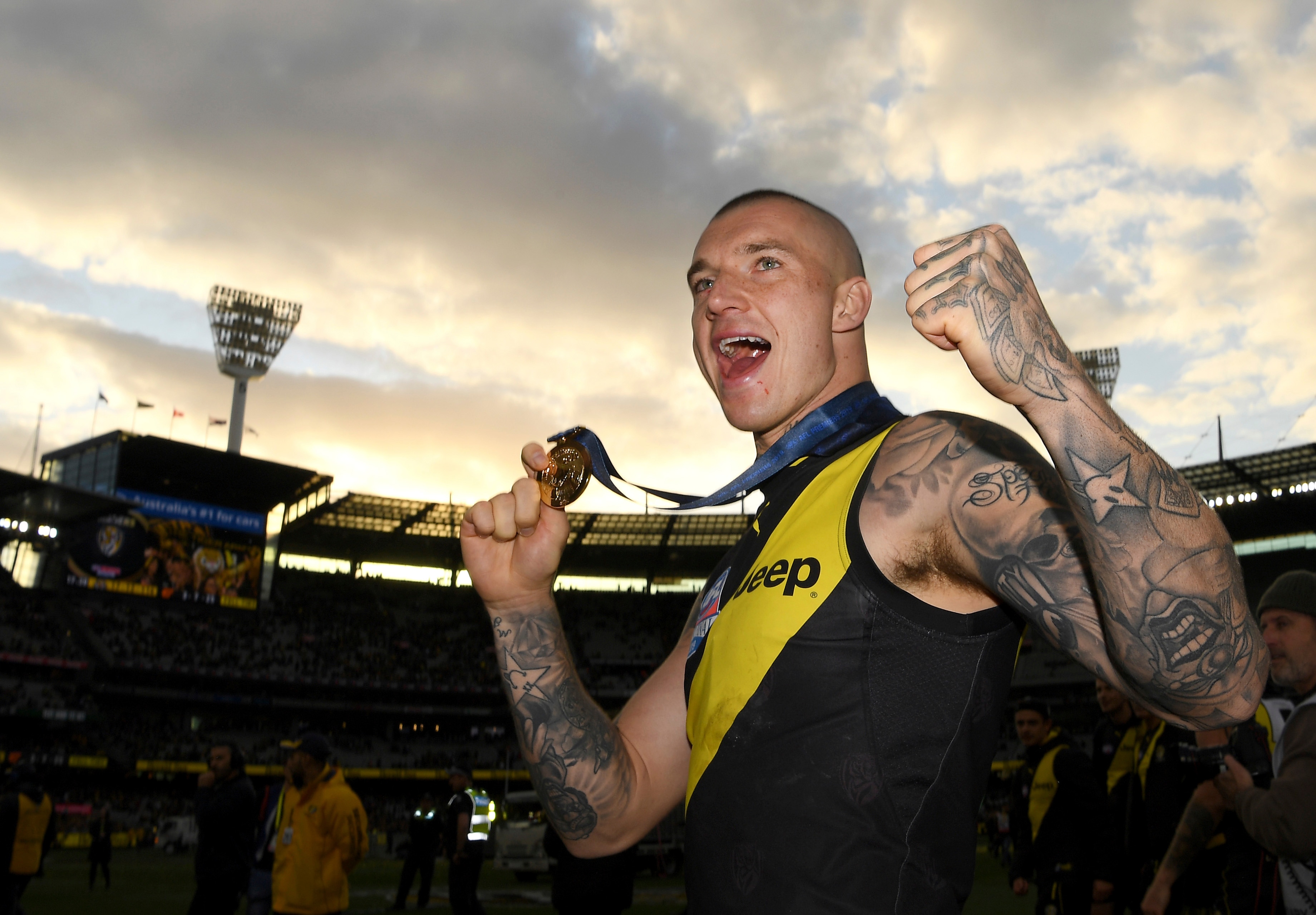 AFL congratulates Dustin Martin ahead of his 300th game