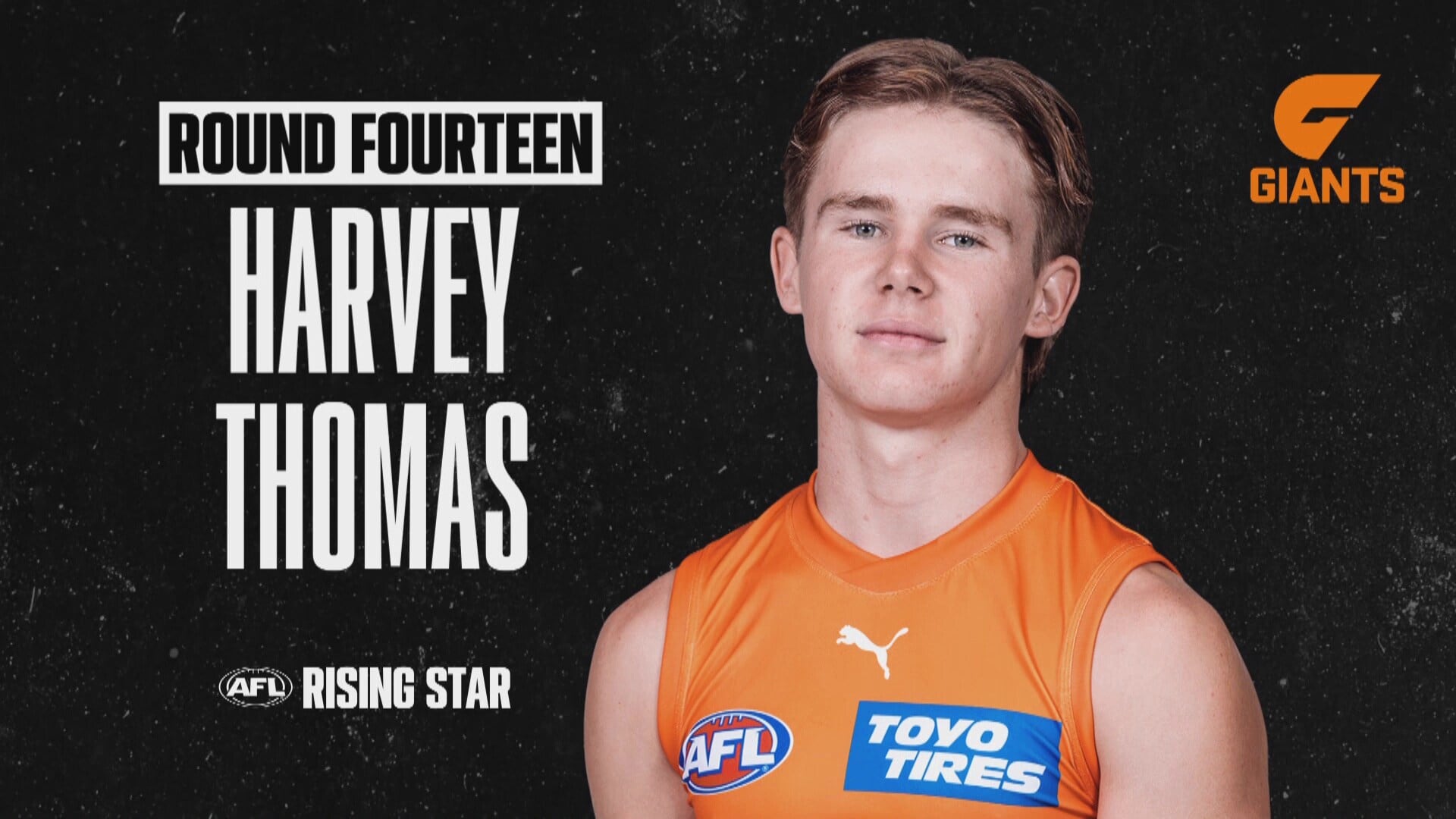 AFL Rising Star: Harvey Thomas stars in Round 14