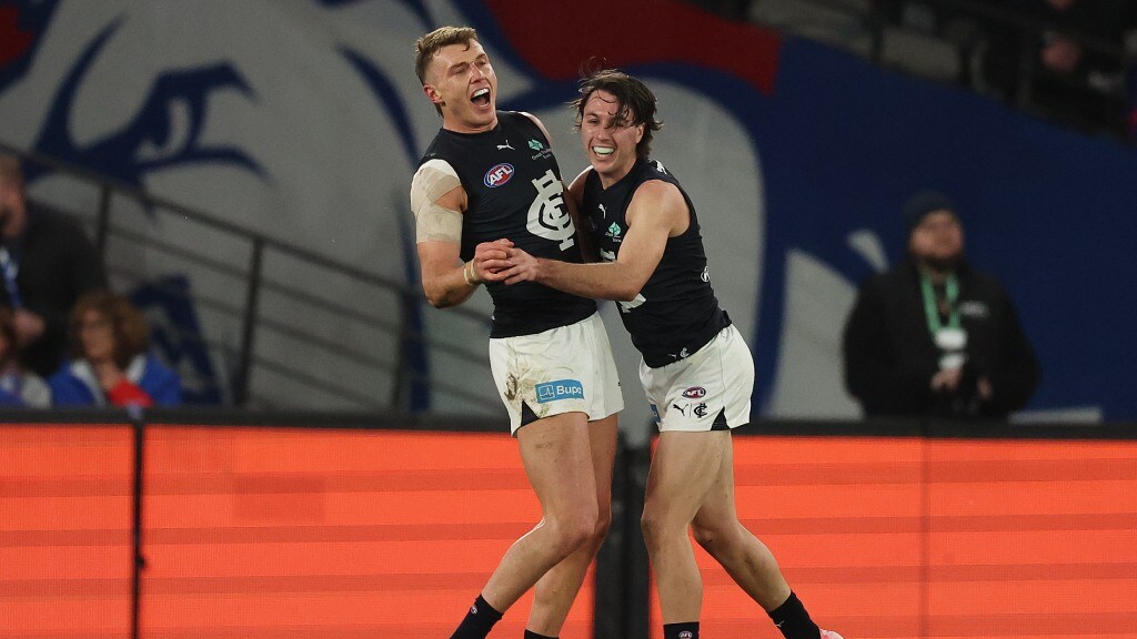 Milestone man Cripps zips away for cracking goal