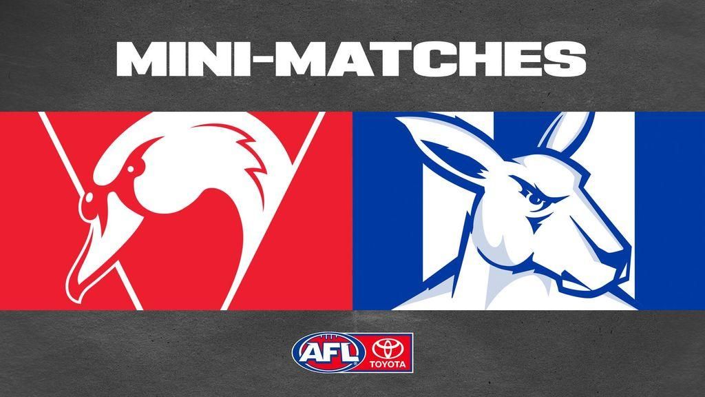 Mini-Match: Sydney v North Melbourne