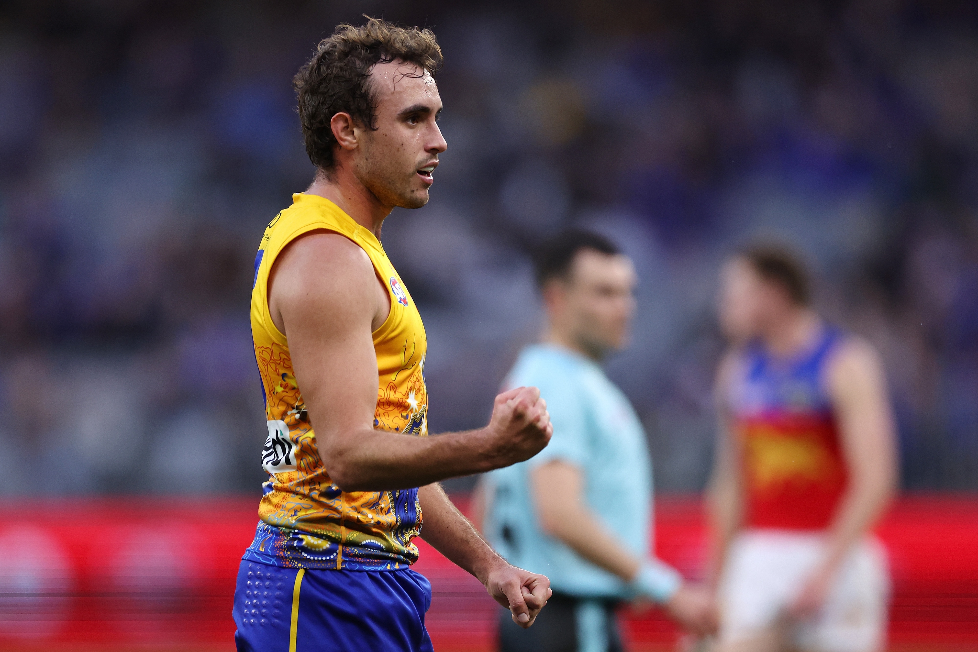 'Allow me time to return to full health': Young Eagle steps away from footy