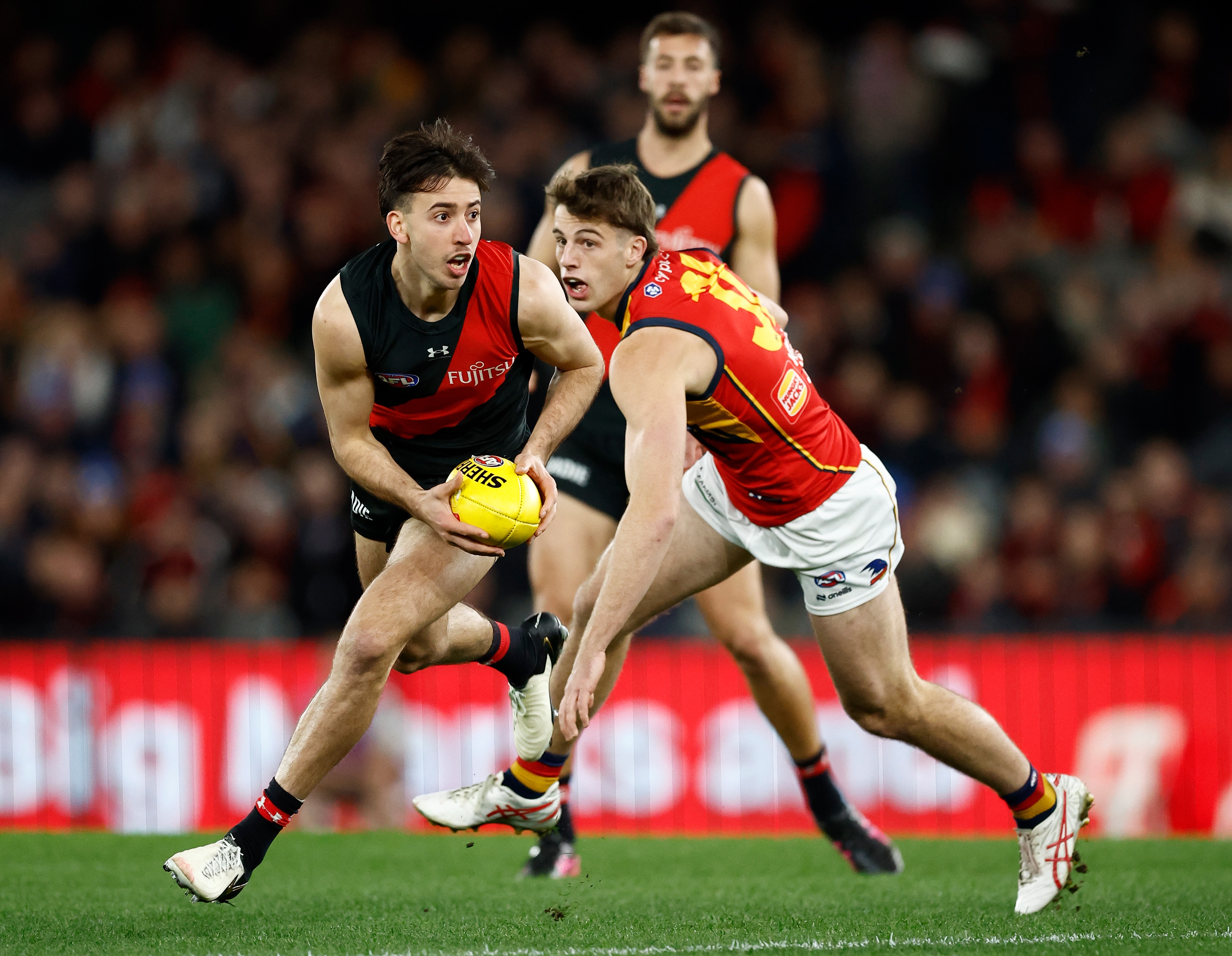 Final teams, subs locked in for Bombers-Crows bout. LIVE from 7.40pm AEST