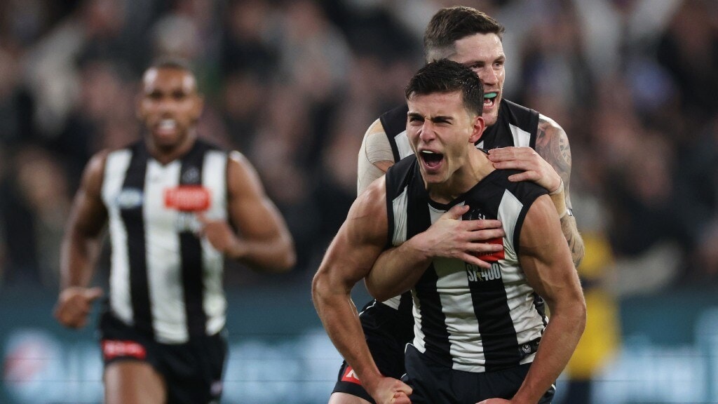 Daicos flexes muscles after scintillating goal