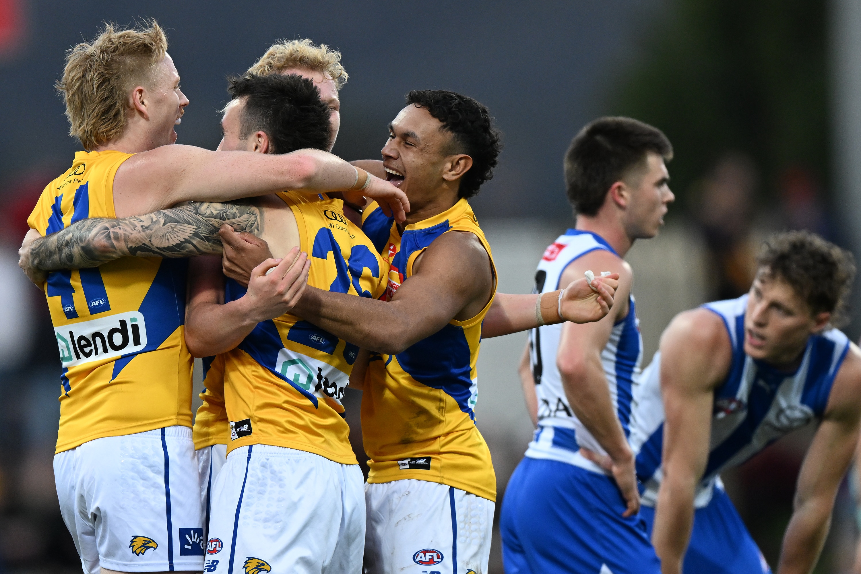 Allen the hero as Eagles surge to comeback stunner over Roos