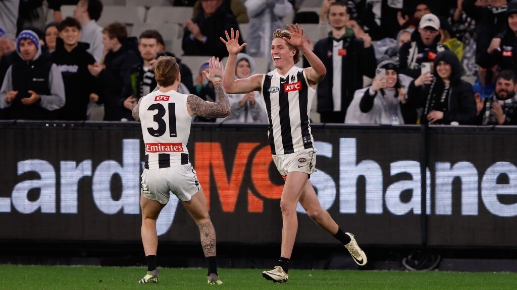 Allan lights up game with first AFL major