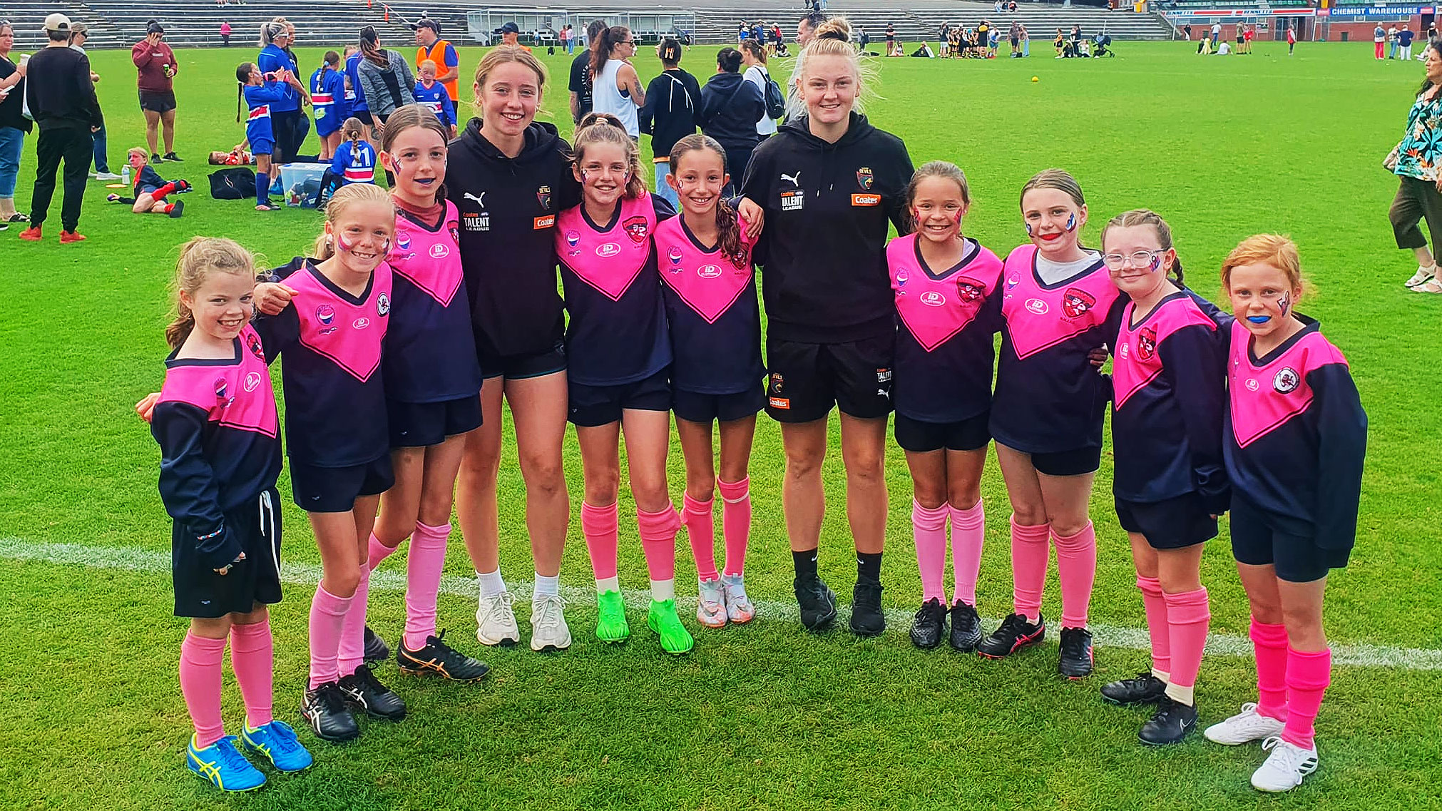 Local clubs and umpires receive $250K for junior girls uniforms