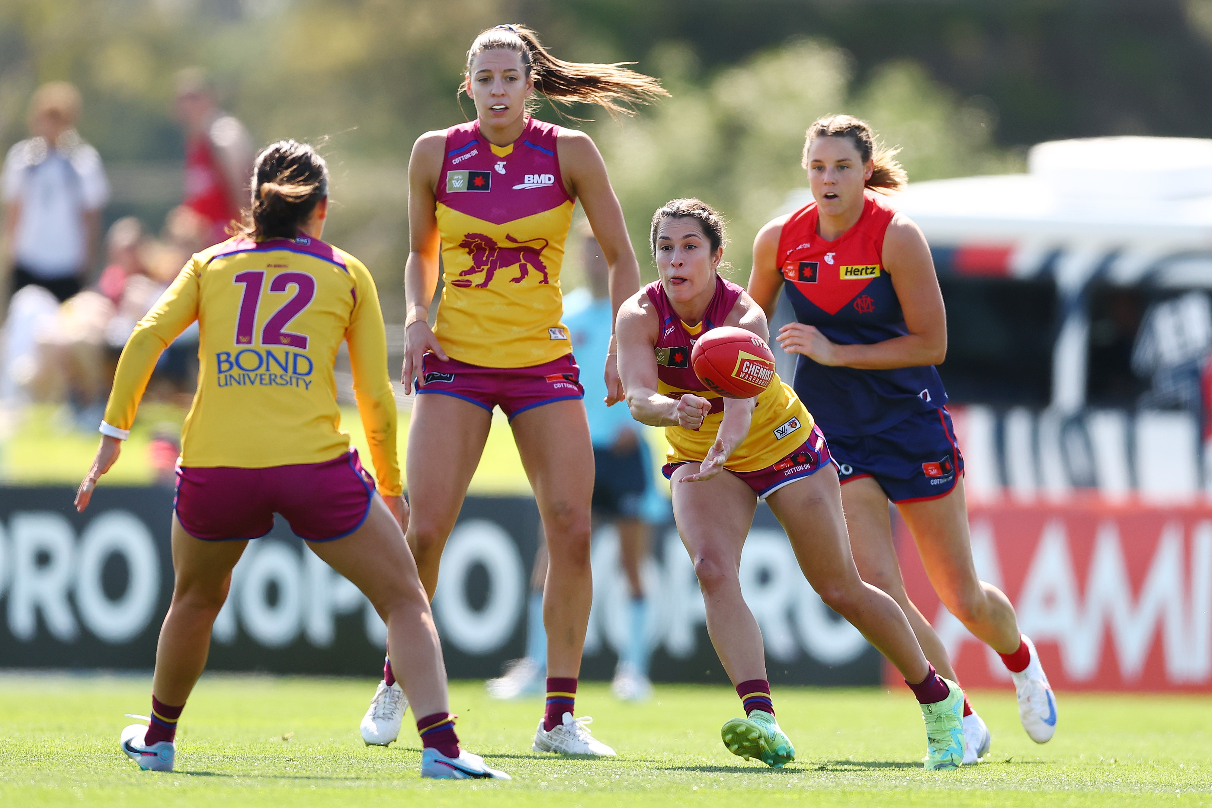All-time Ally: Anderson breaks AFLW disposal record