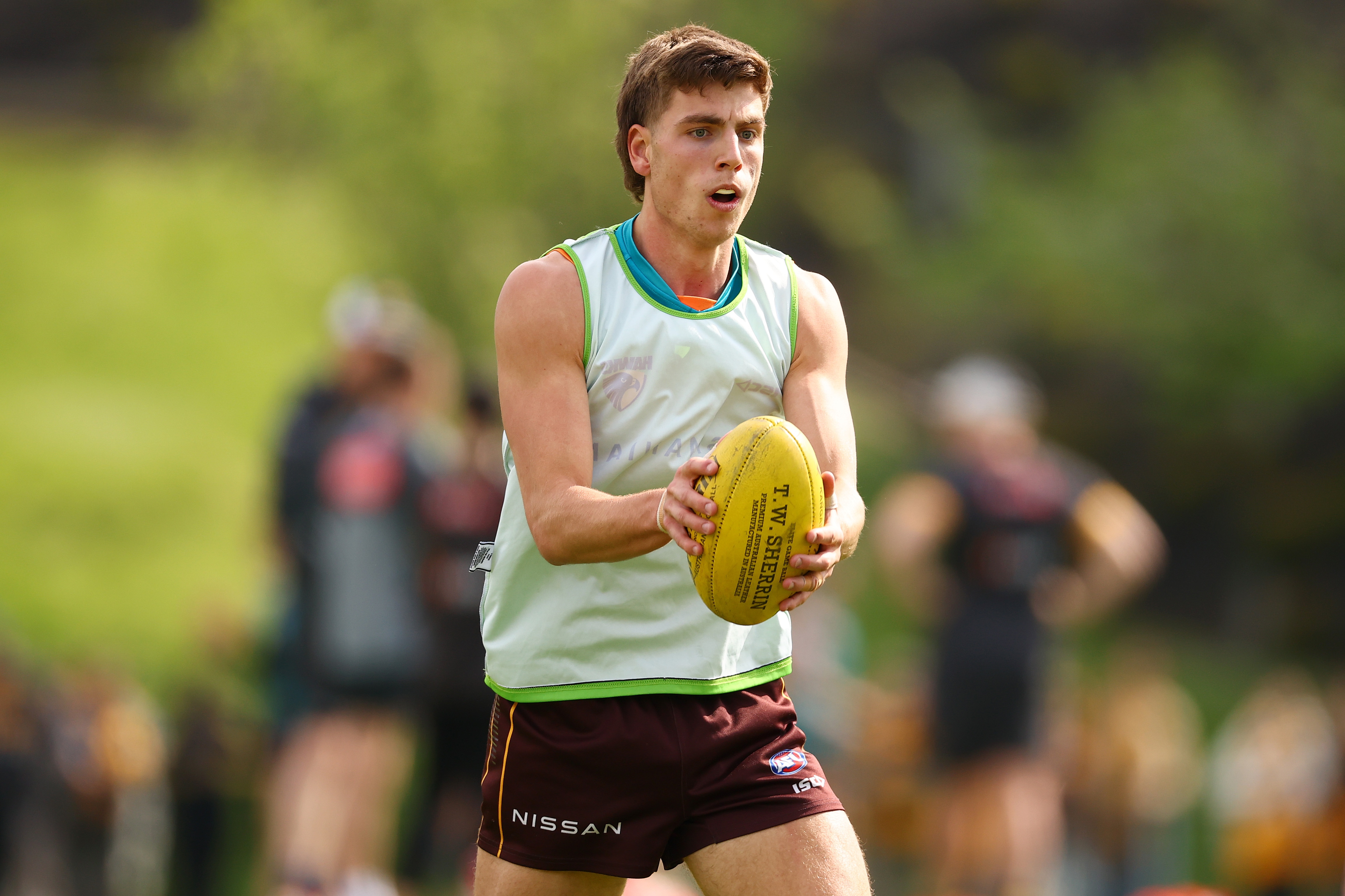 Hawks make selection call, Mitchell unfazed by Ginnivan comment