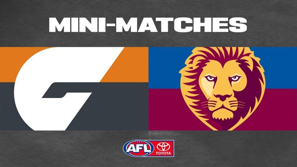 Mini-Match: GWS v Brisbane