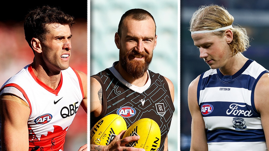 PRELIM FINALS TEAMS: Swans' big call, Port tall in, Cat left out