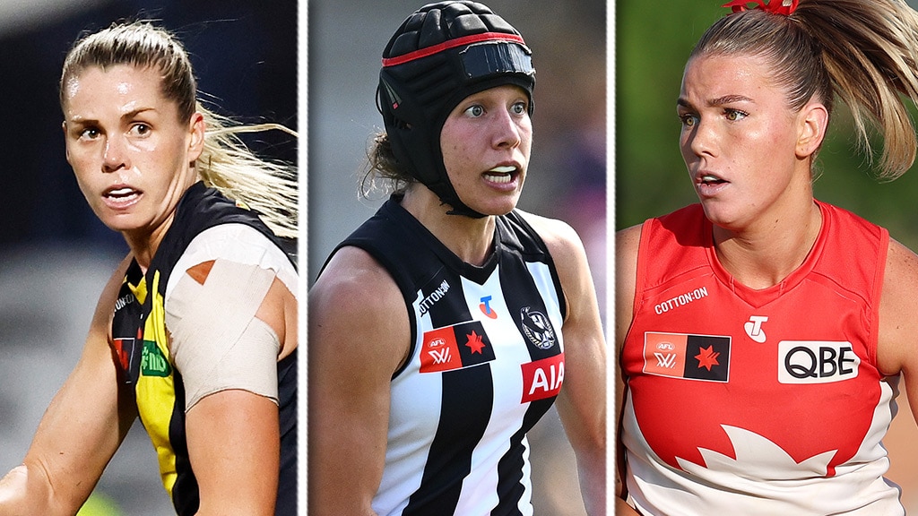AFLW TEAMS: Star Tiger out, boost for Pies, big Swan back