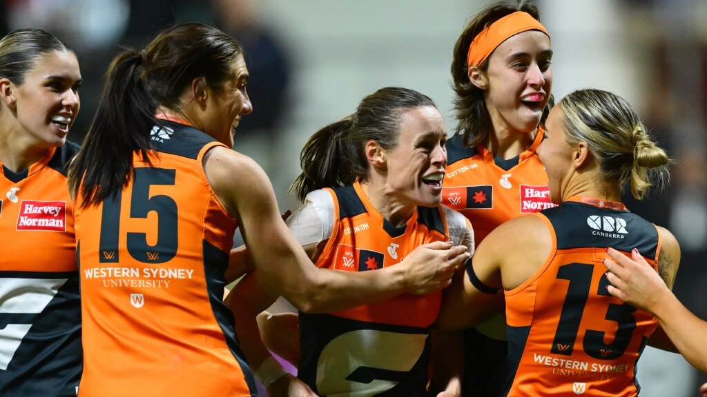 Giants come out hot as Eva hits the spot