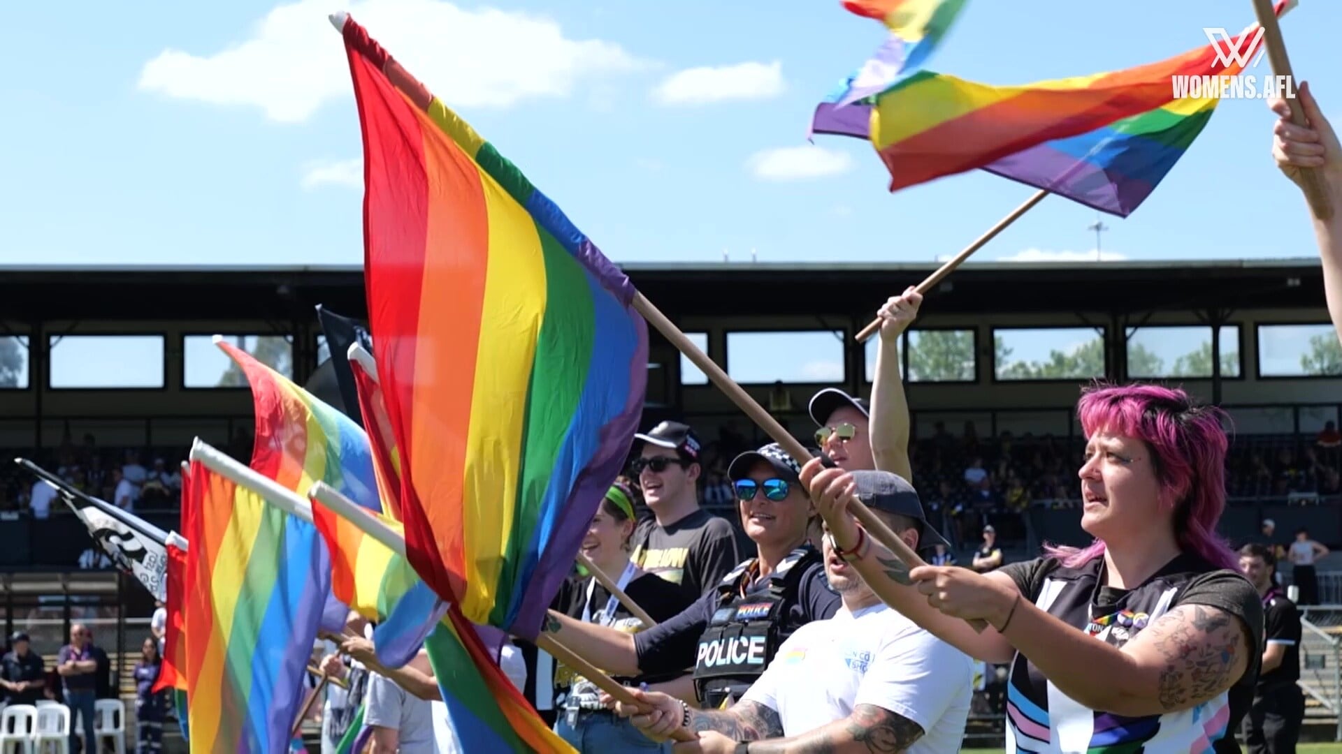 Pride from the past: How Pride runs through the centre of AFLW