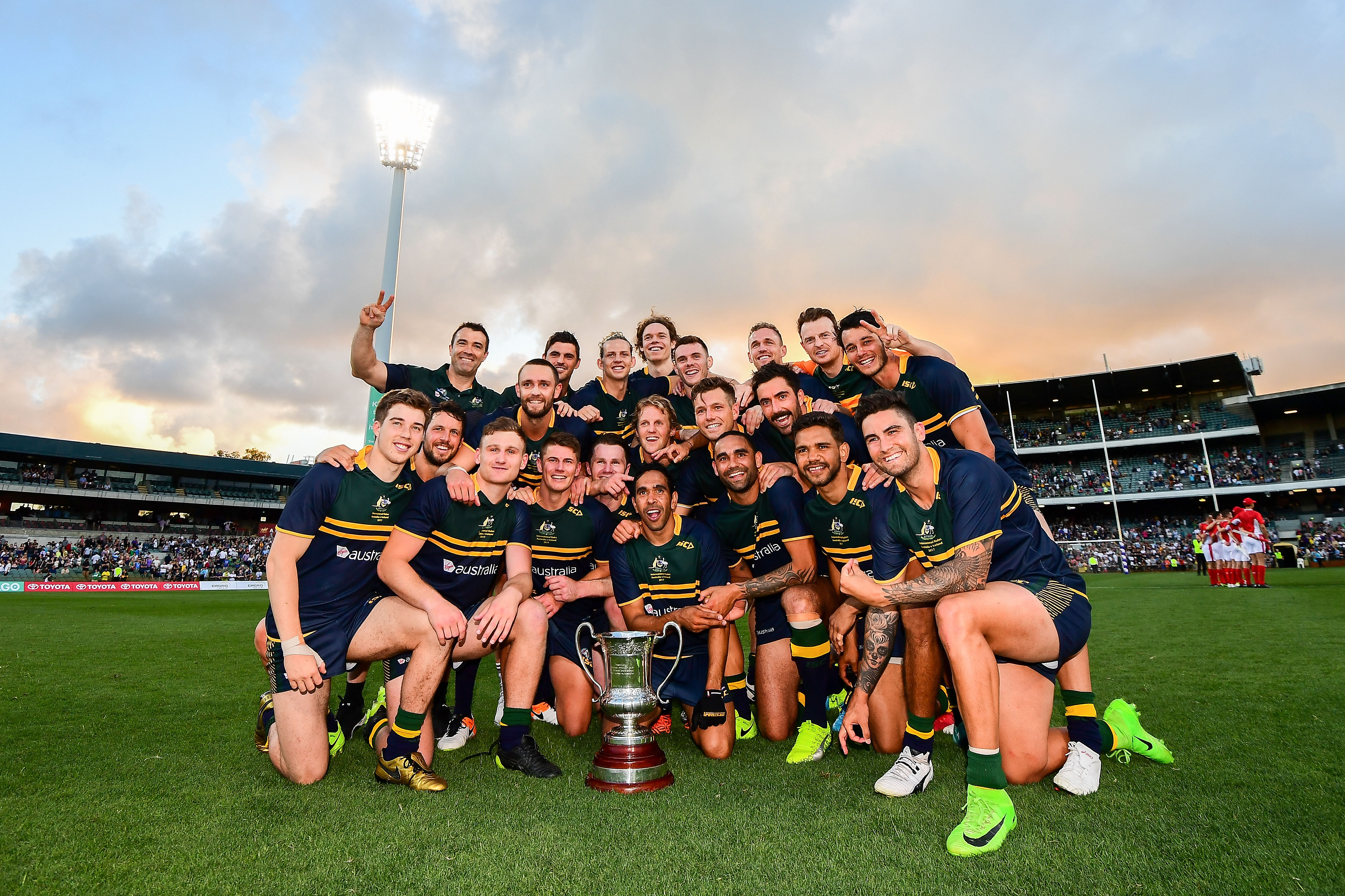International Rules hopes live on after AFL meeting with Irish officials