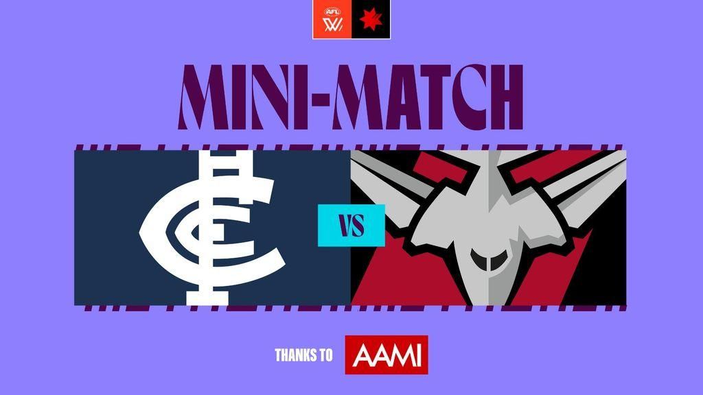 AFLW Mini-Match: Carlton v Essendon