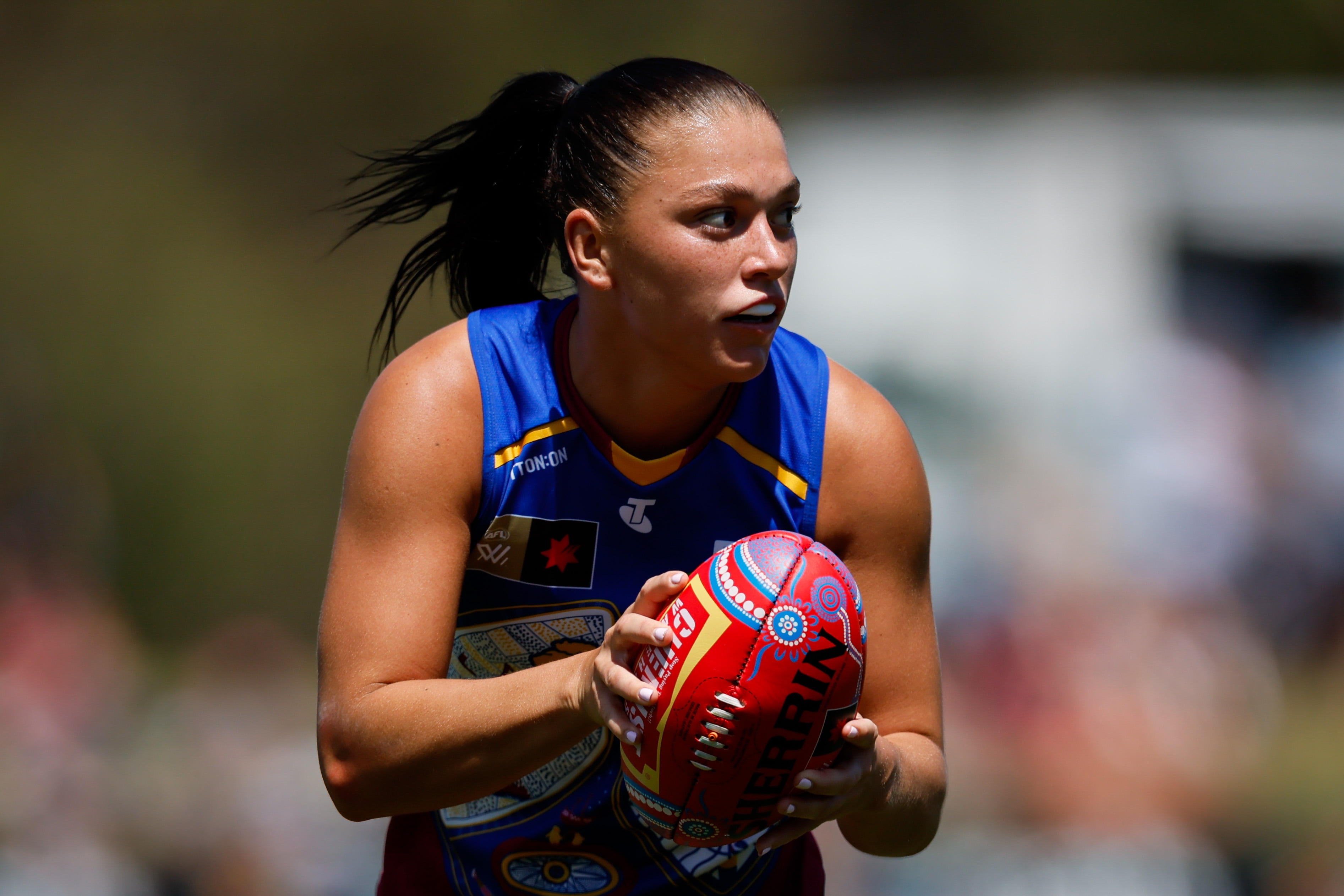 From the Geordie Shore to AFLW: Poppy's unusual path