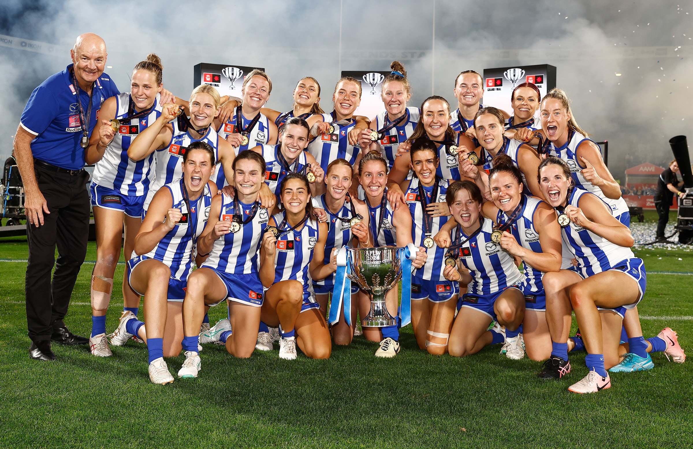 Roo-demption! North completes unbeaten season to win first flag