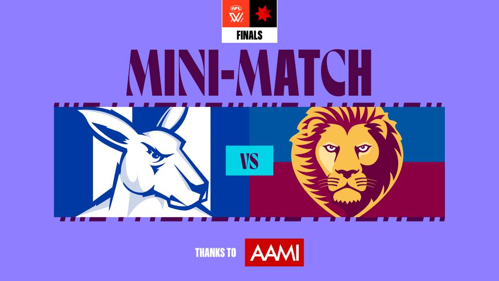 AFLW Mini-Match: North Melbourne v Brisbane