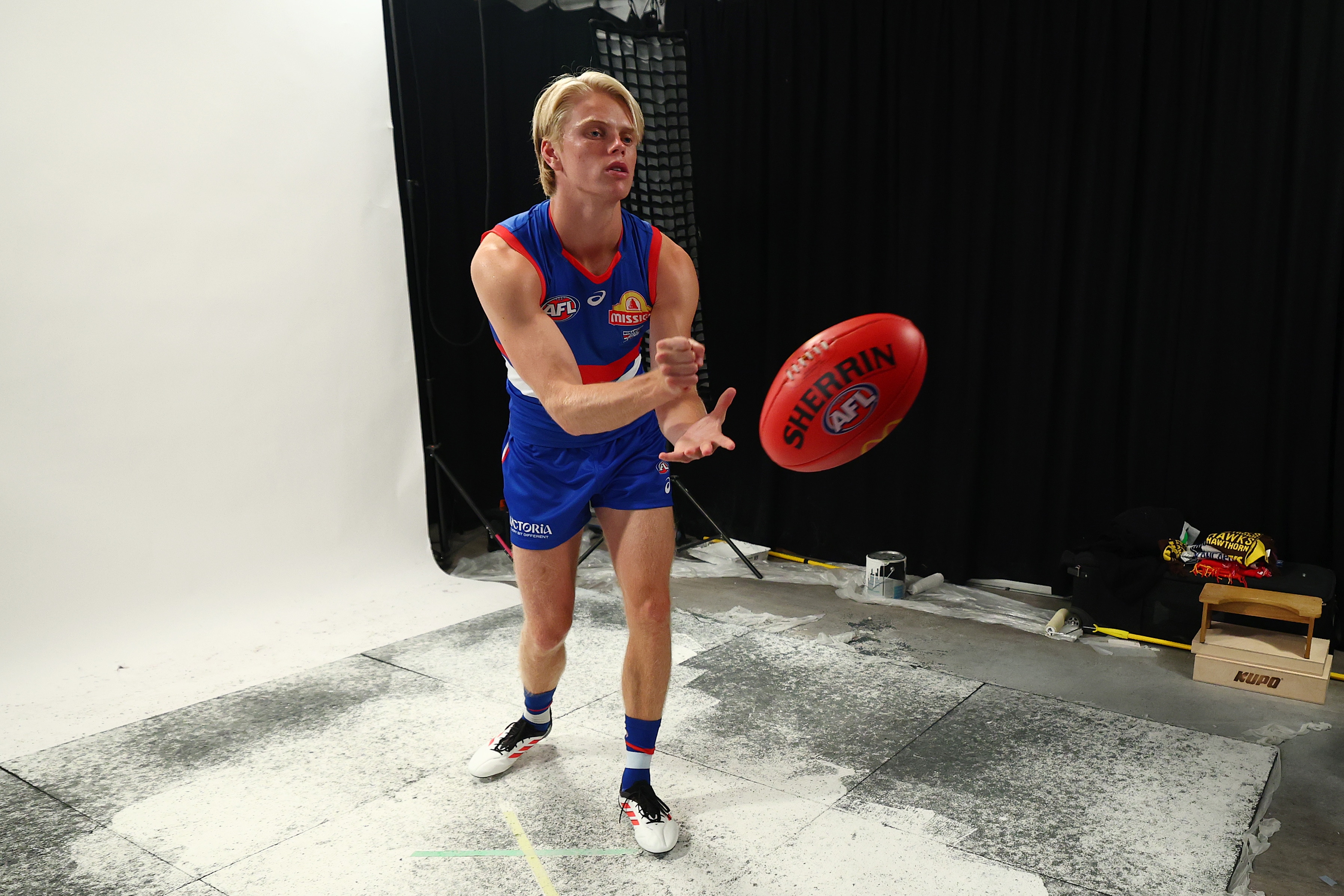 He'd almost finished a medical degree, but then footy took over