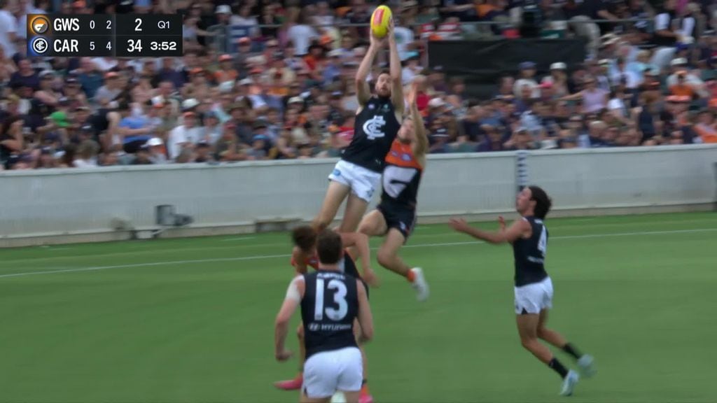 Mighty Mitch governs the air with huge hanger