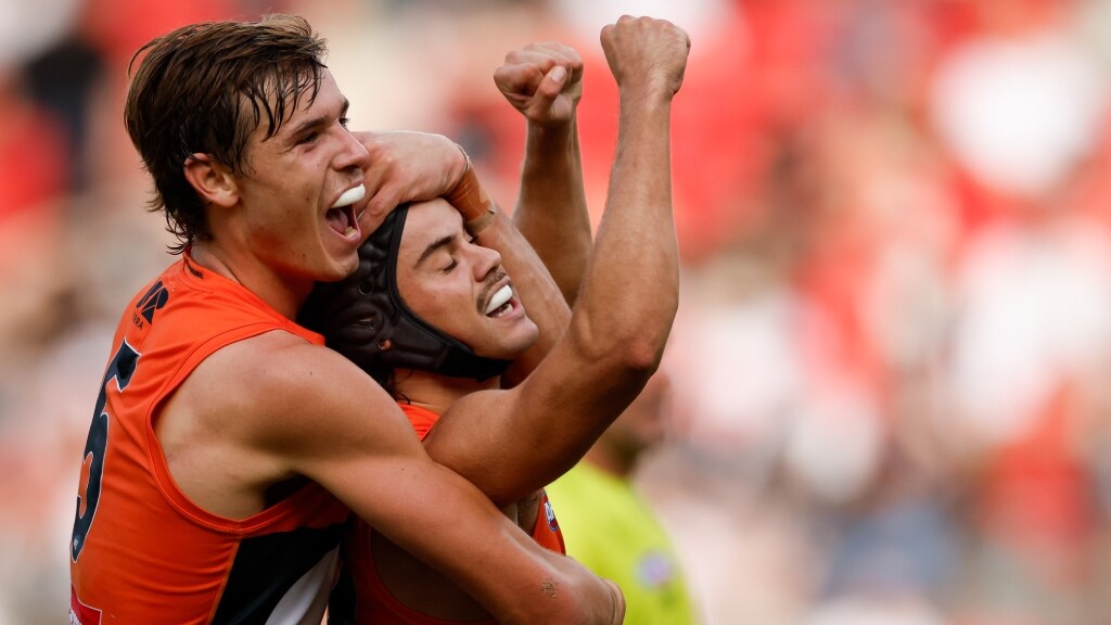 Giants speedster races away like lightning for sweet goal