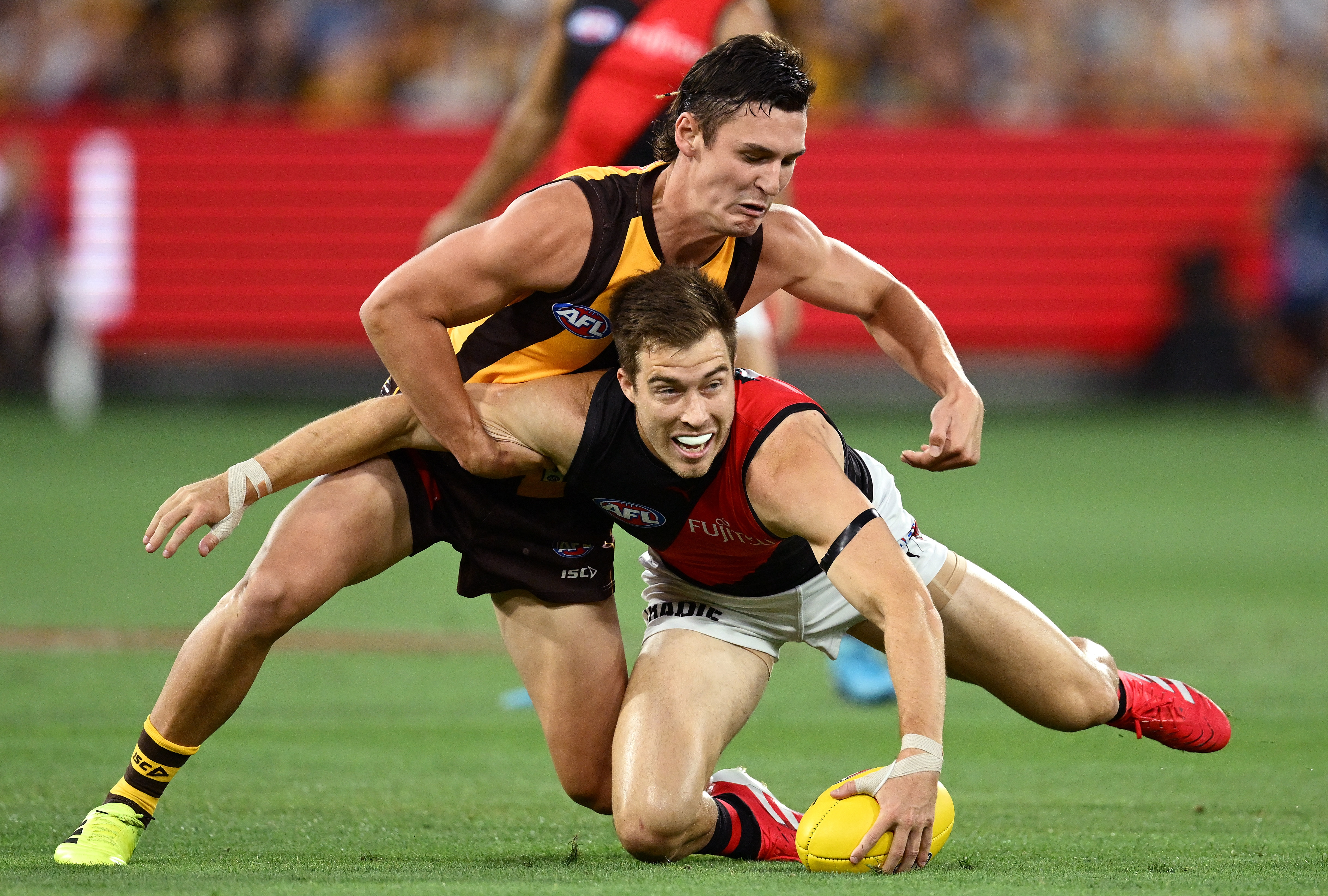 'It sits fine': Mitchell remains unfazed after Merrett meeting