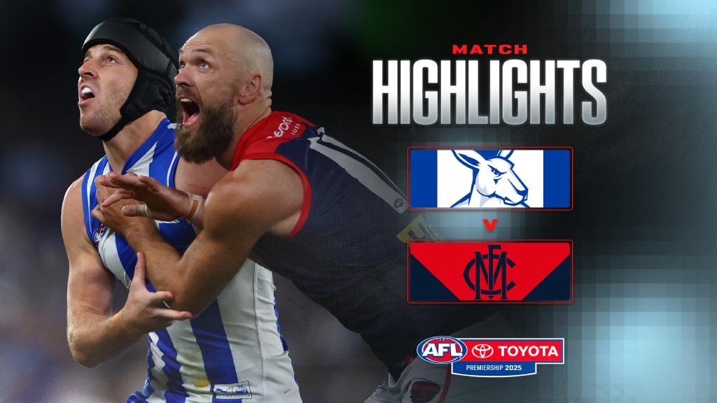 Highlights: North Melbourne v Melbourne