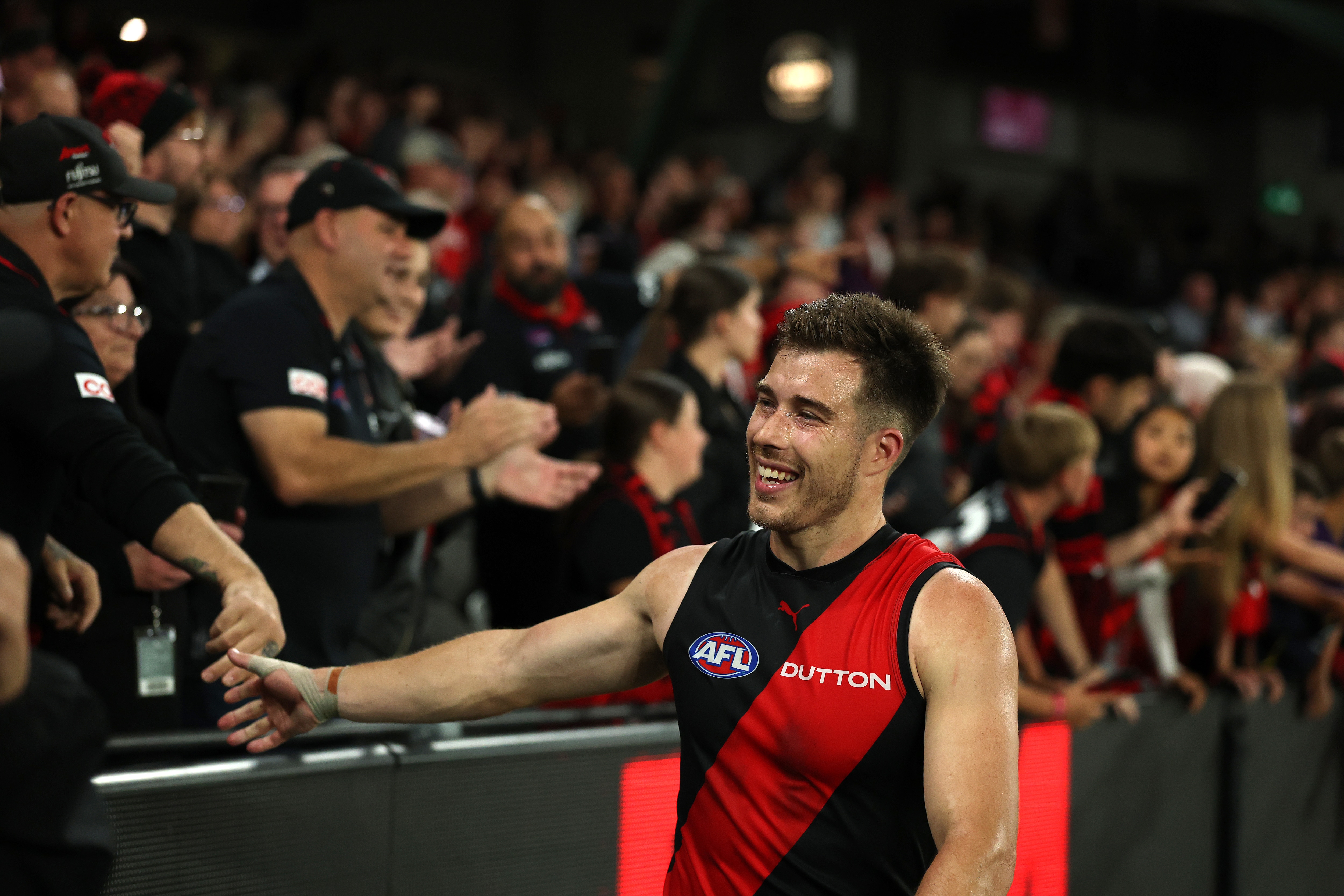 Bombers face 'complex' captaincy call after Merrett's Hawks meeting