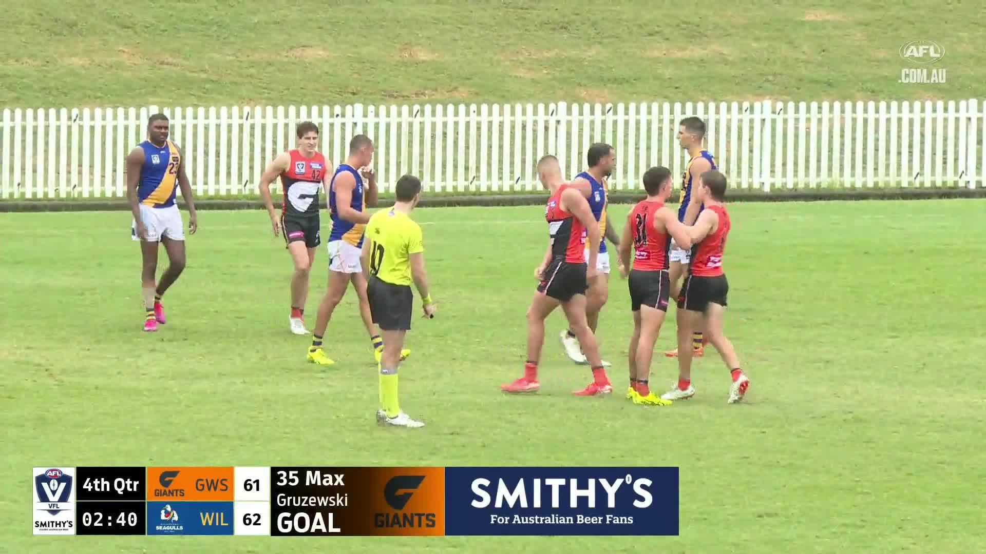 VFL Showreel, R2: Max Gruzewski highlights