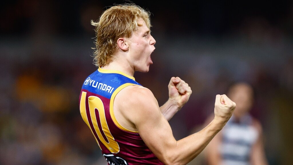 Electric Levi gets Lions roaring with first AFL goal