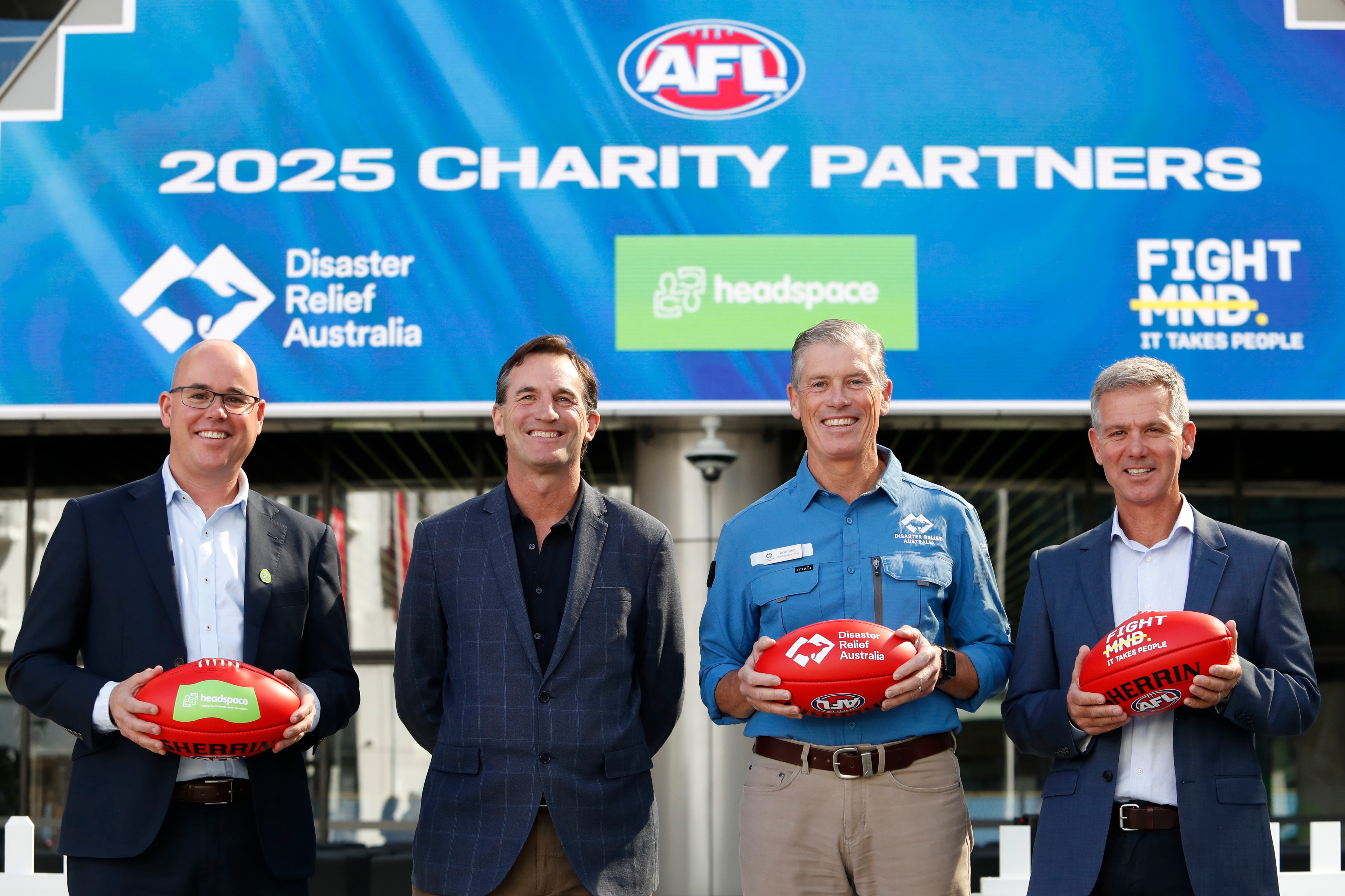 AFL welcomes new charity partners