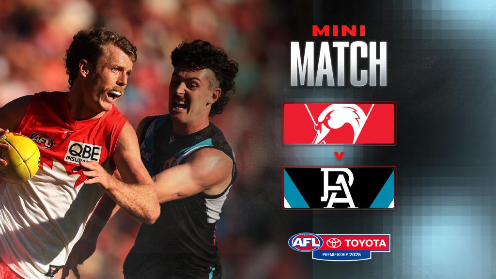 Mini-Match: Sydney v Port Adelaide