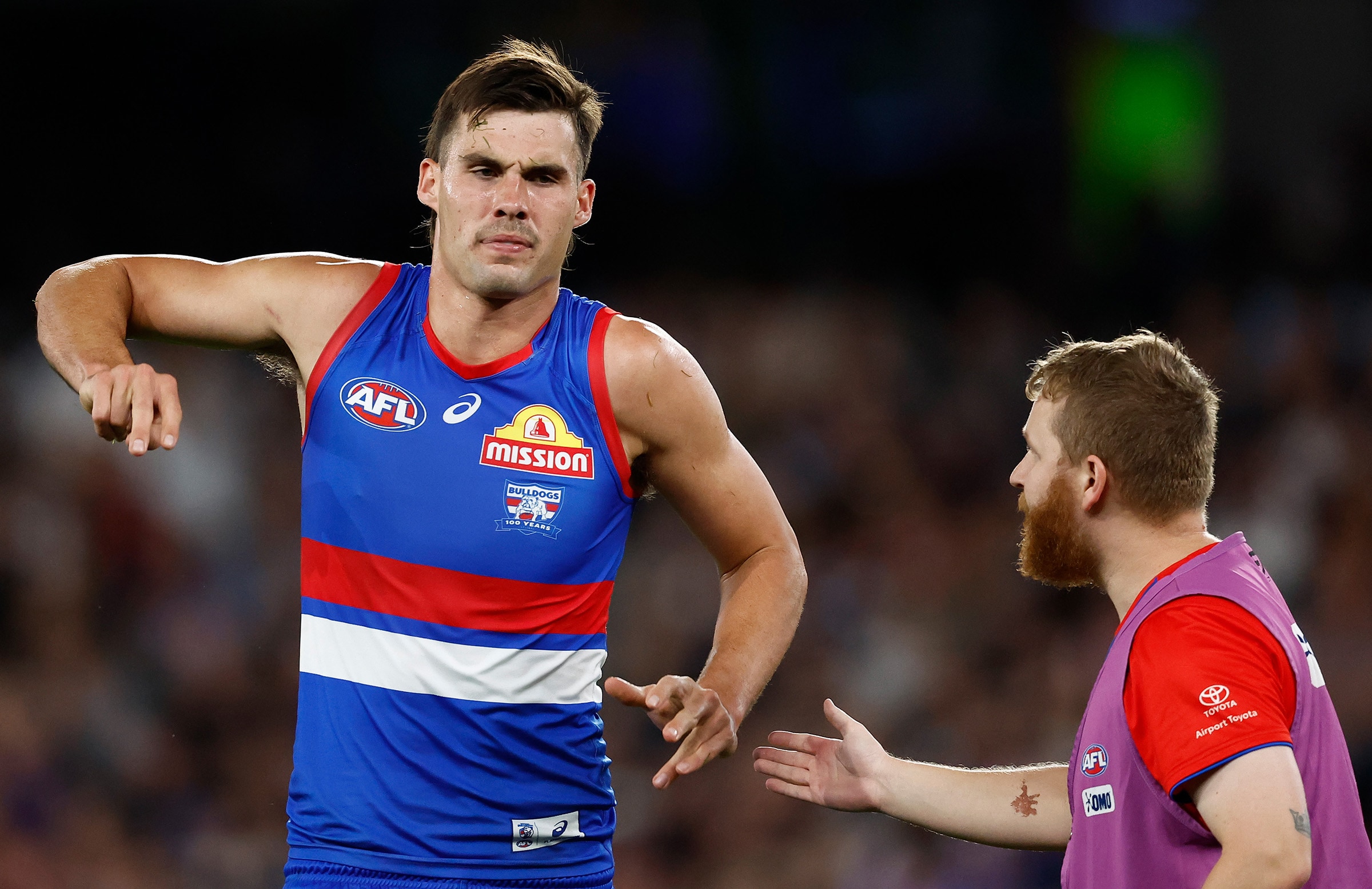 What this star Dog thought when injury struck, and when he could be back