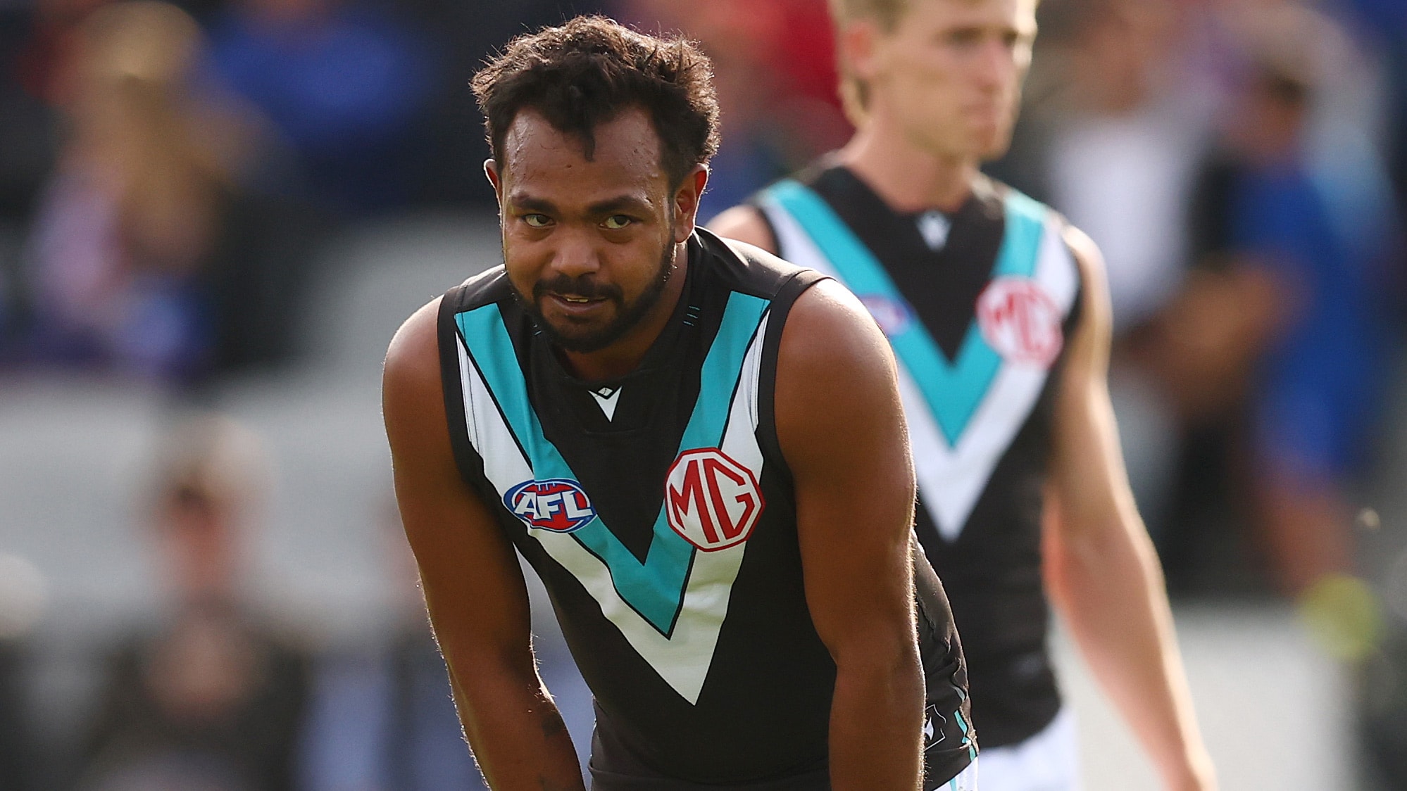 'Within the game': Power prepare for Rioli's return and Cats chat