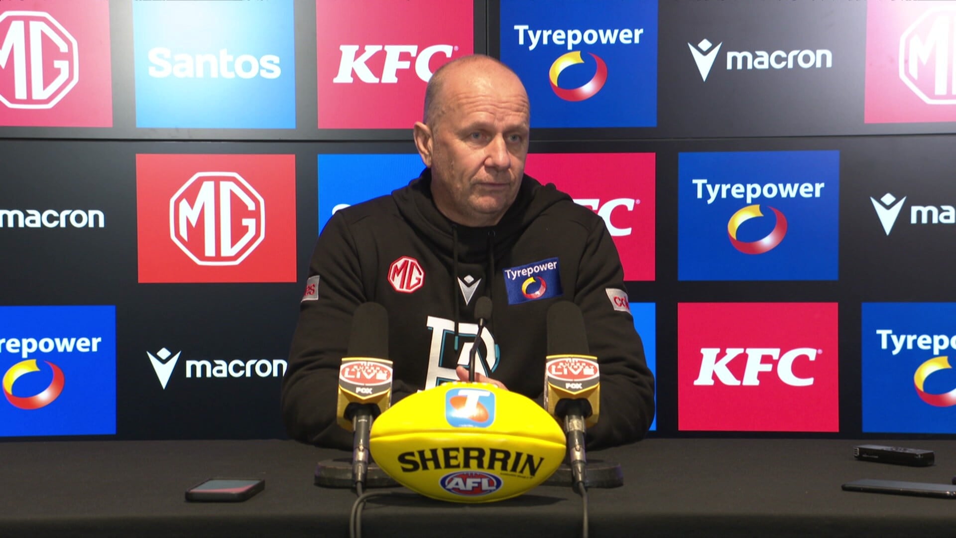 Hinkley post-match, R11: 'It'll play out with the AFL like it always does'