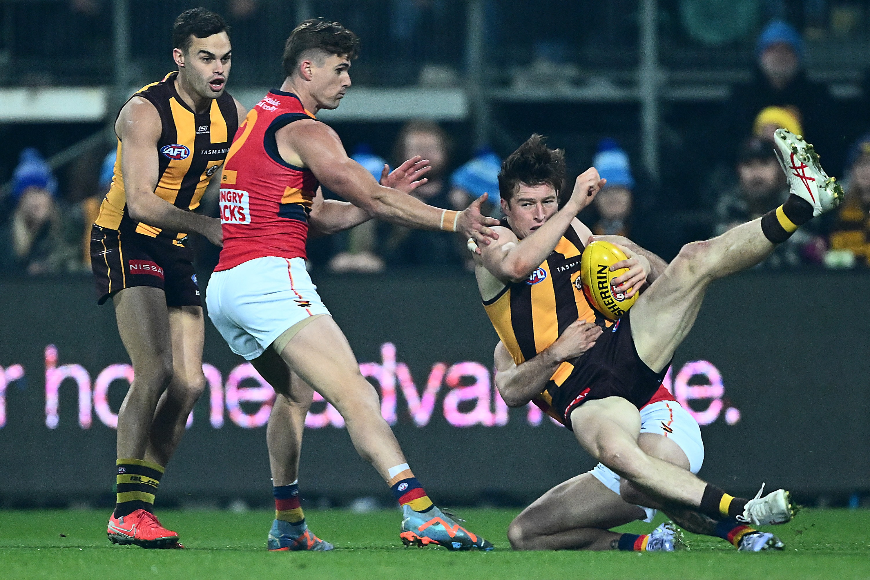 Final teams in as Hawks take on Crows in Tassie. LIVE from 7.40pm AEST