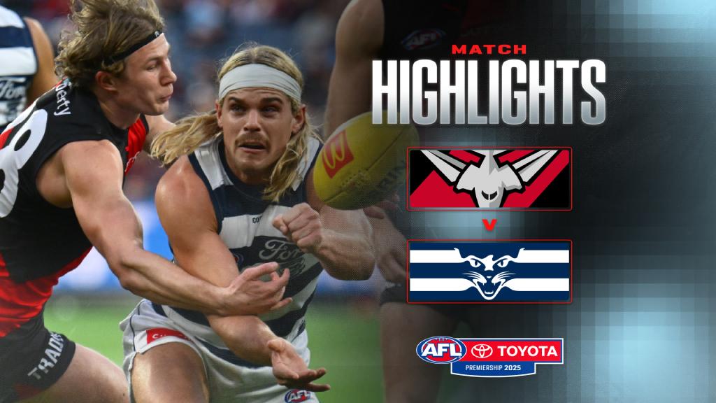 Highlights: Essendon v Geelong