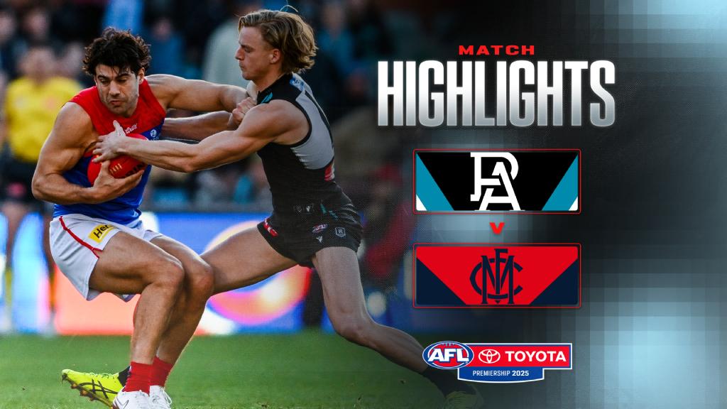 Highlights: Port Adelaide v Melbourne