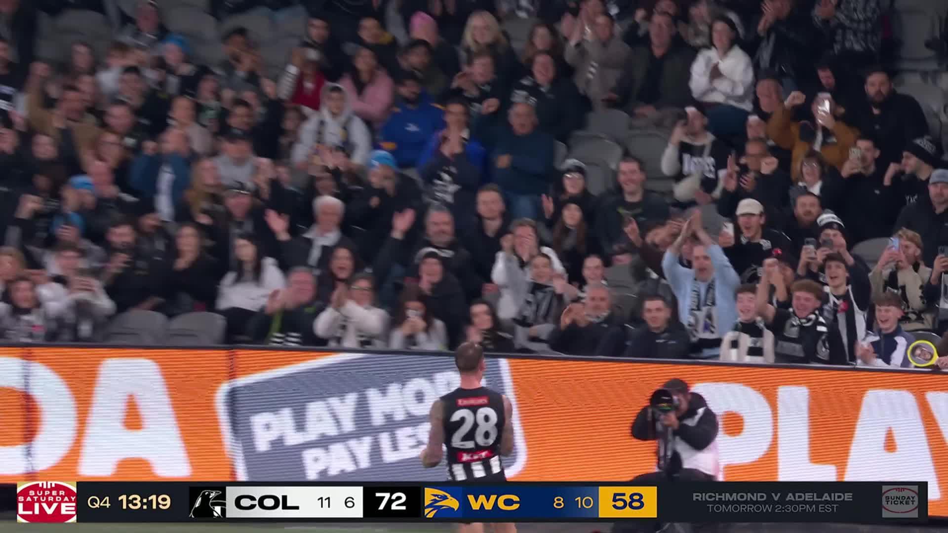 Magpie Army erupts after final-term daggers