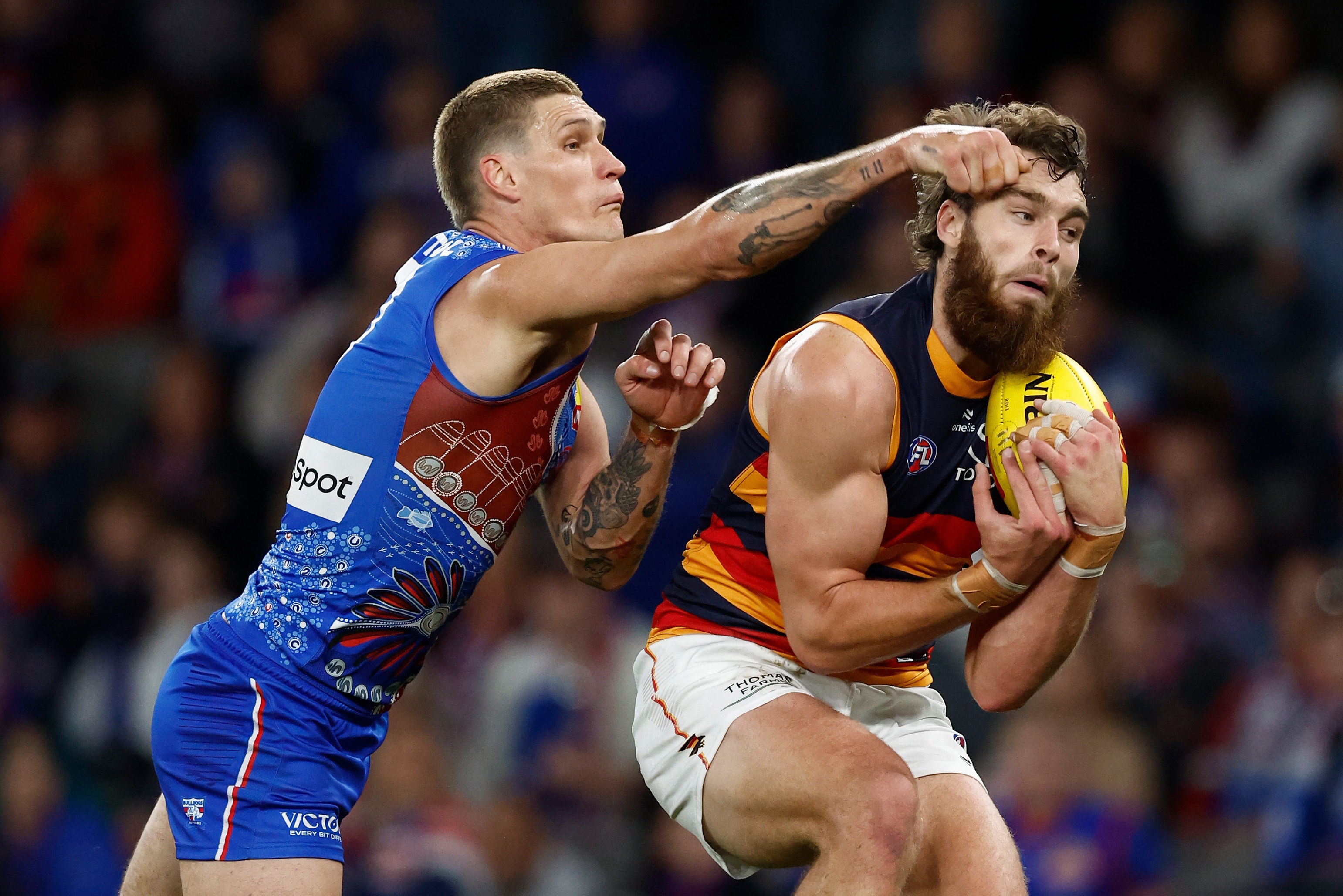 Dogs host Crows in huge Thursday night clash. LIVE from 7.30pm AEST