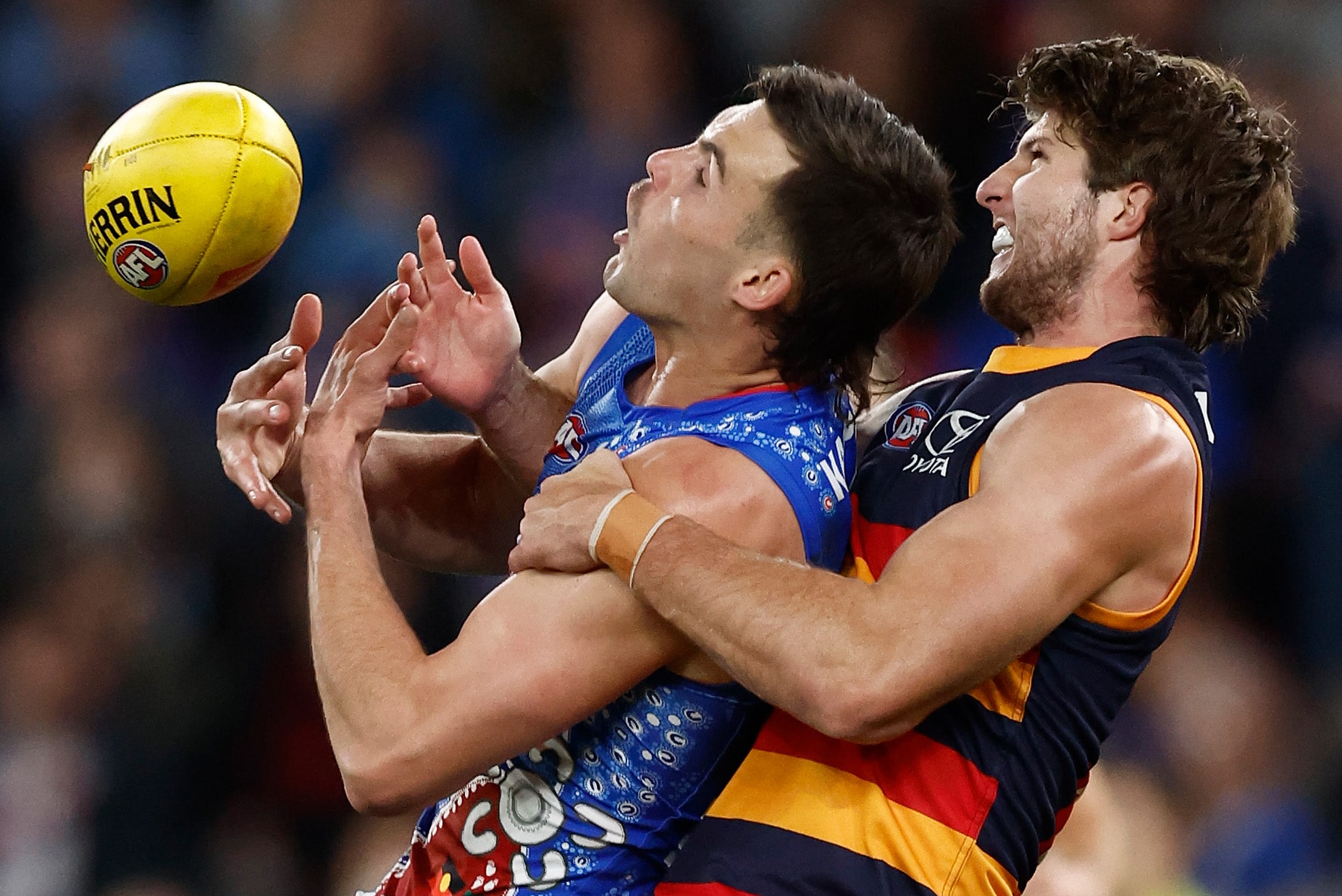 Crows defender suffers collapsed lung in Dogs clash
