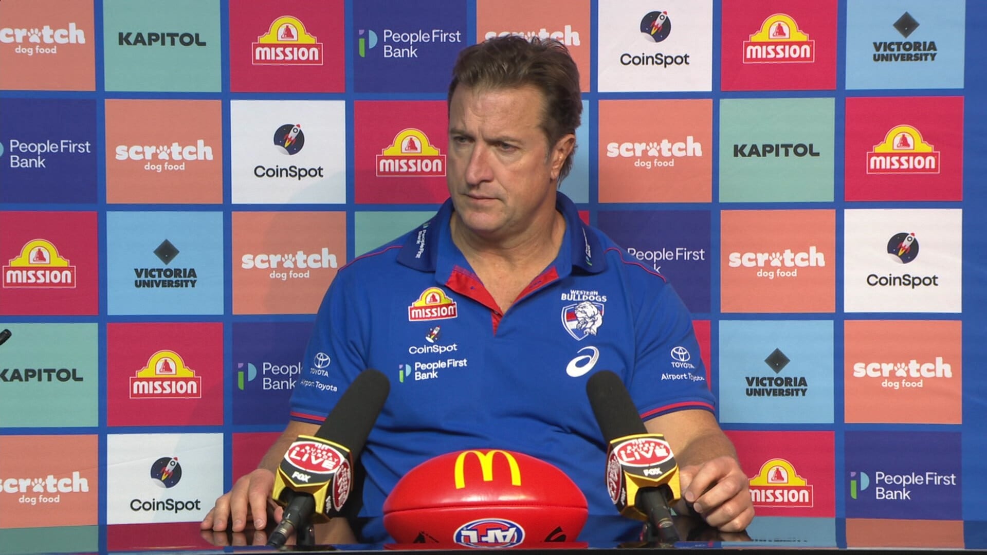 Beveridge post-match, R18: 'You can look at it in two different ways'