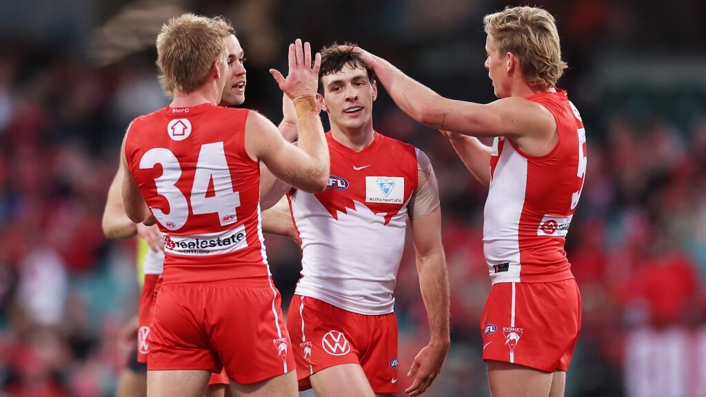 Swans’ superstar duo combine for two goals in a flash