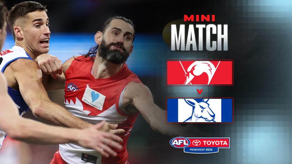 Mini-Match: Sydney v North Melbourne